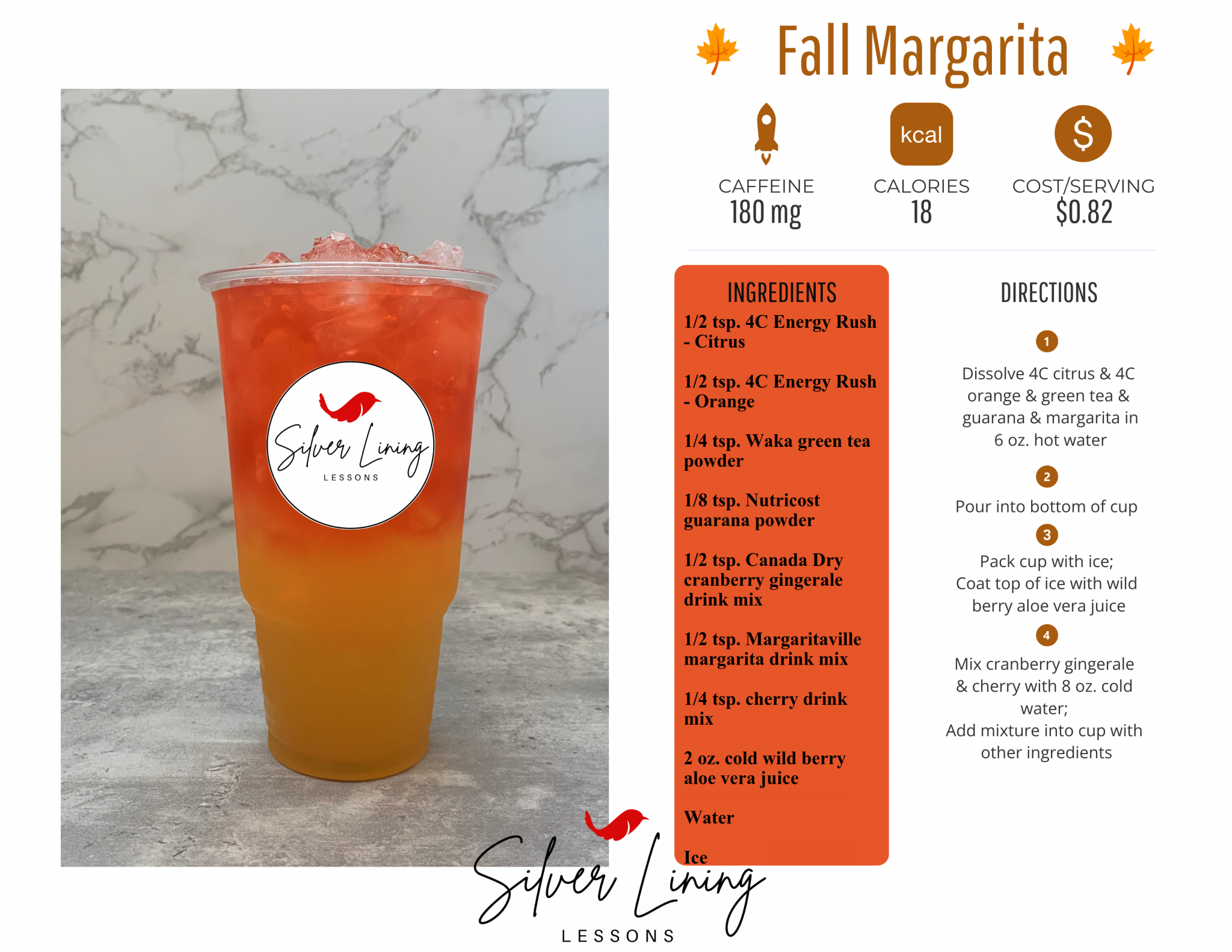 Fall Margarita – Silver Lining Lessons